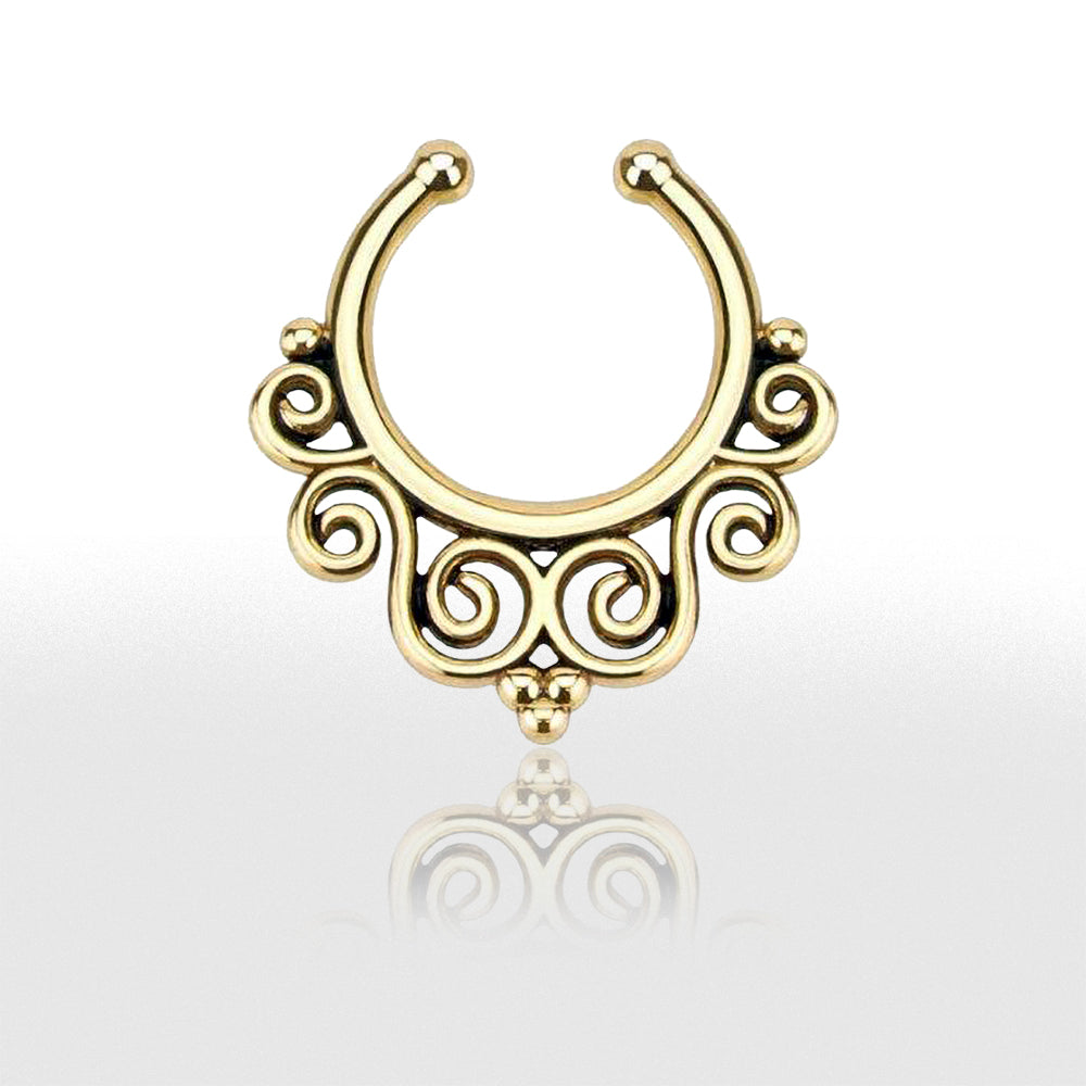 Faux Piercing Septum | Elite Piercing